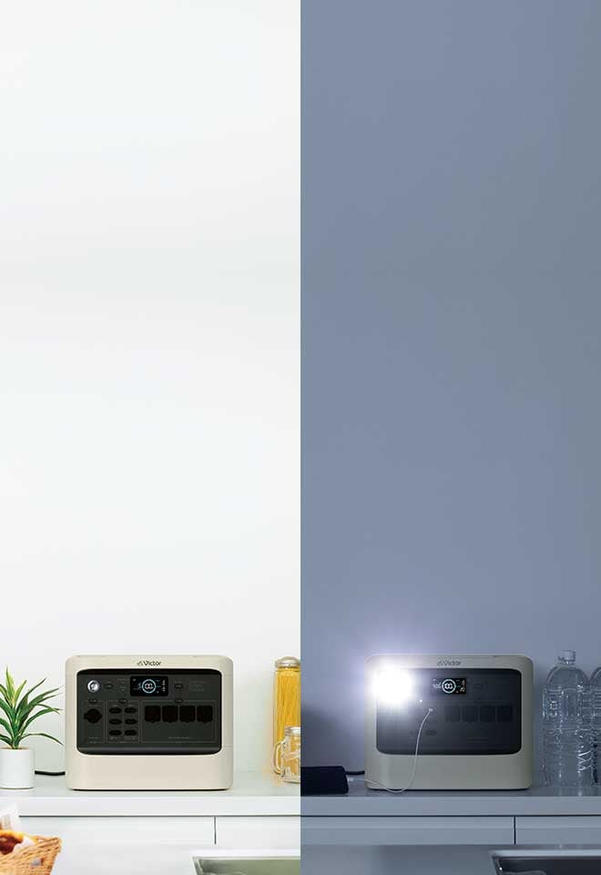 ポータブル電源 BN-RF1500/BN-RF1100 | ポータブル電源 | Victor